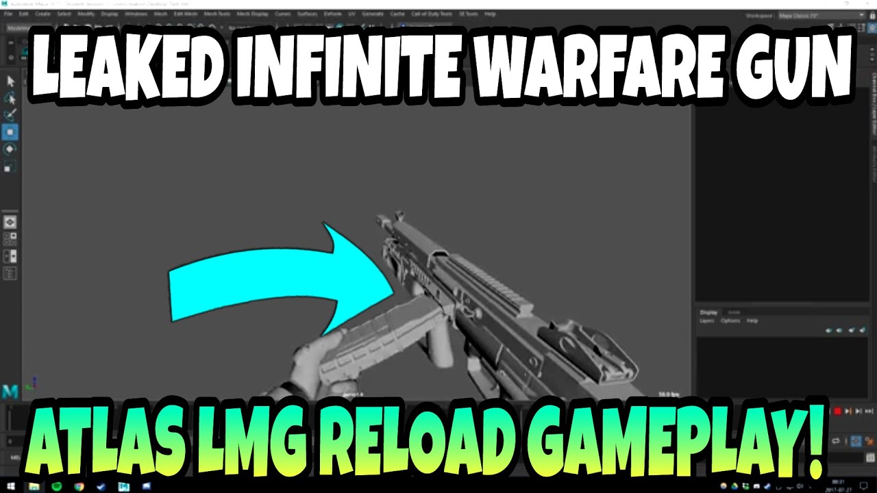*NEW* LEAKED ATLAS LMG RELOAD GAMEPLAY! NEW DLC WEAPON GAMEPLAY ...