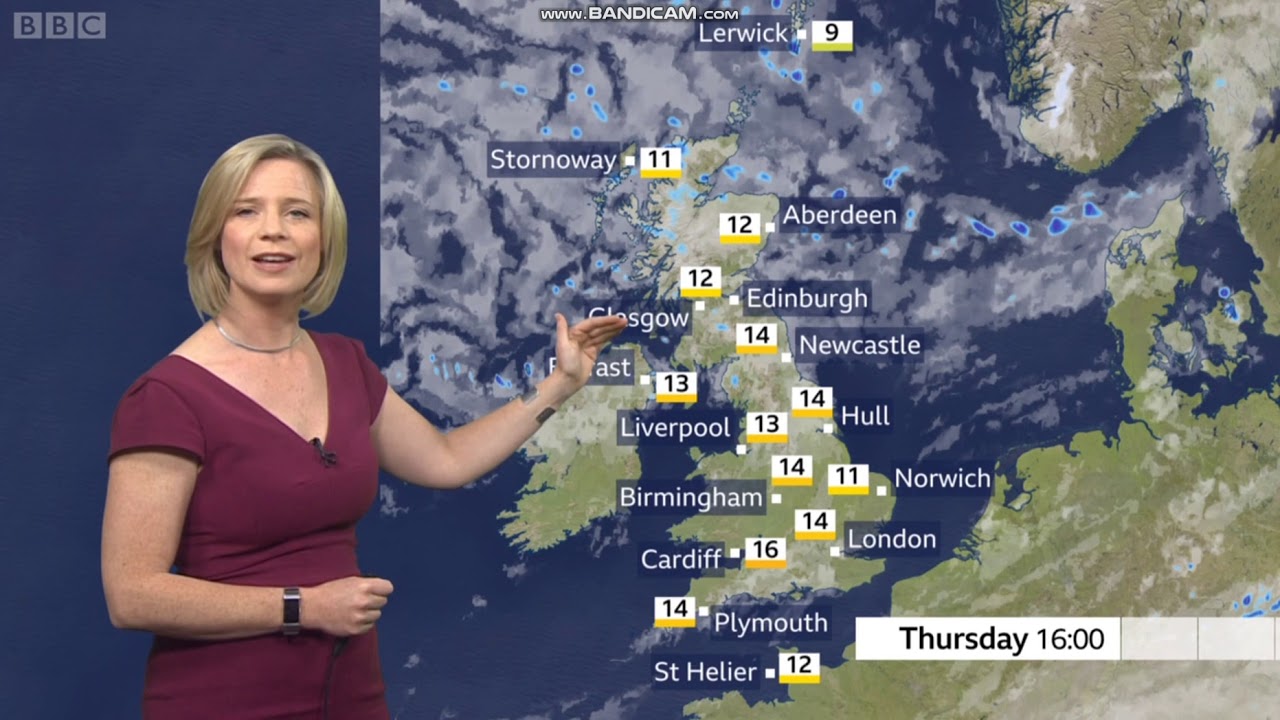 Sarah Keith-Lucas BBC Weather May 13th 2020 in HD! - 60 FPS - YouTube