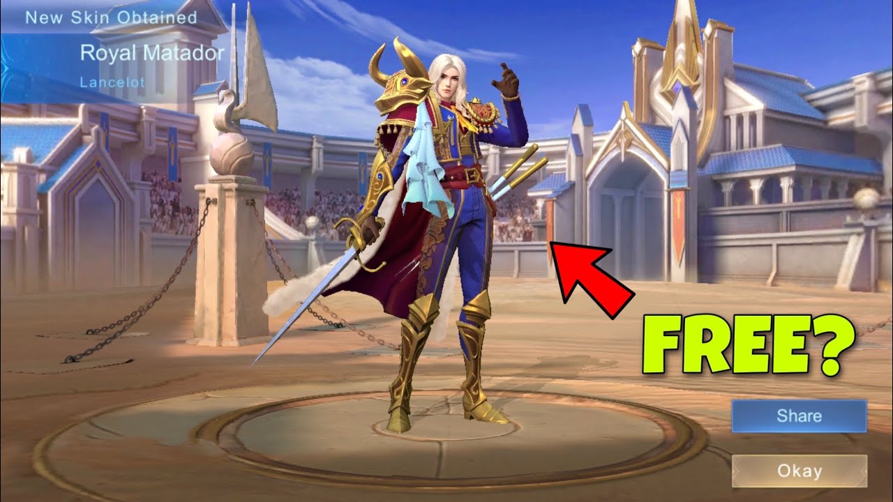 MOONTON THANKS FOR THIS LANCELOT ROYAL MATADOR SKIN! 🔥 + TOP GLOBAL ...