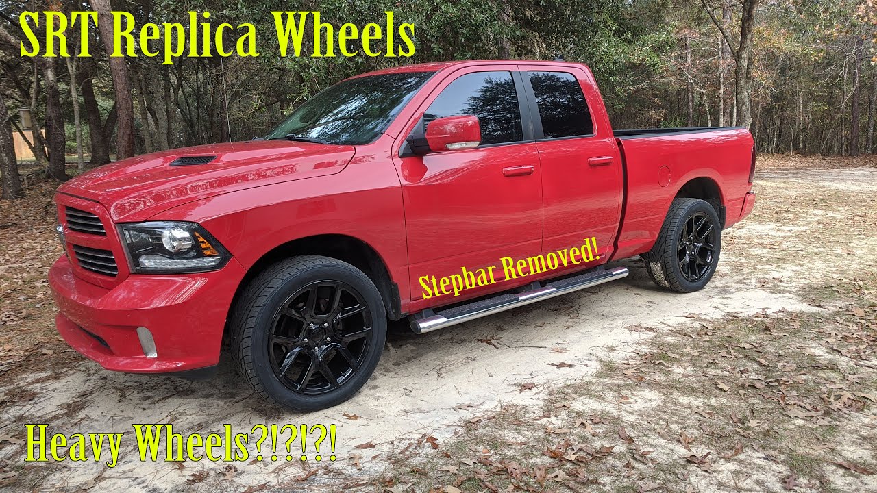 SRT Replica Wheels for the RAM - Install and Review - YouTube
