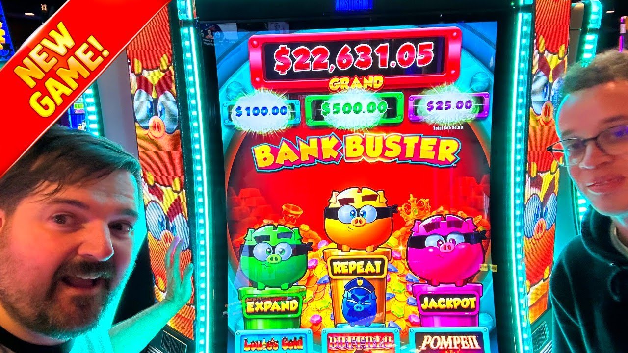 WE BOUGHT A BONUS! NEW GAME! BANK BUSTER! We USED THIS BETTING METHOD ...