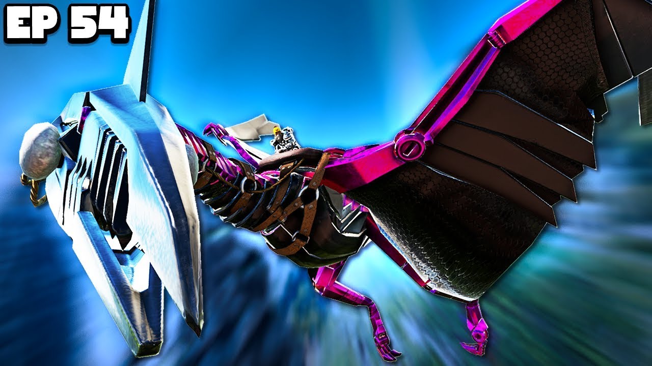 Finally Crafting the POWERFUL Primal Tek Quetzal | ARK MEGA Modded #54 ...