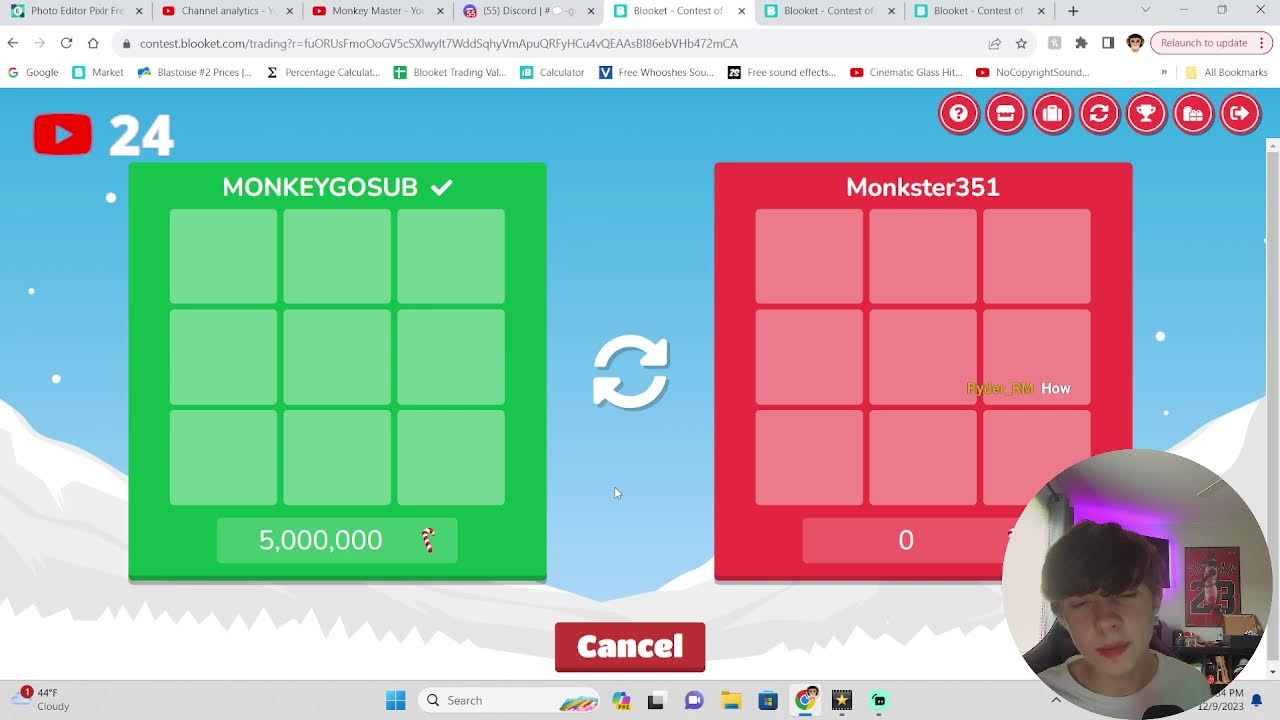 BLOOKET LIVE EVENT CoC 2023! 0QQ - YouTube