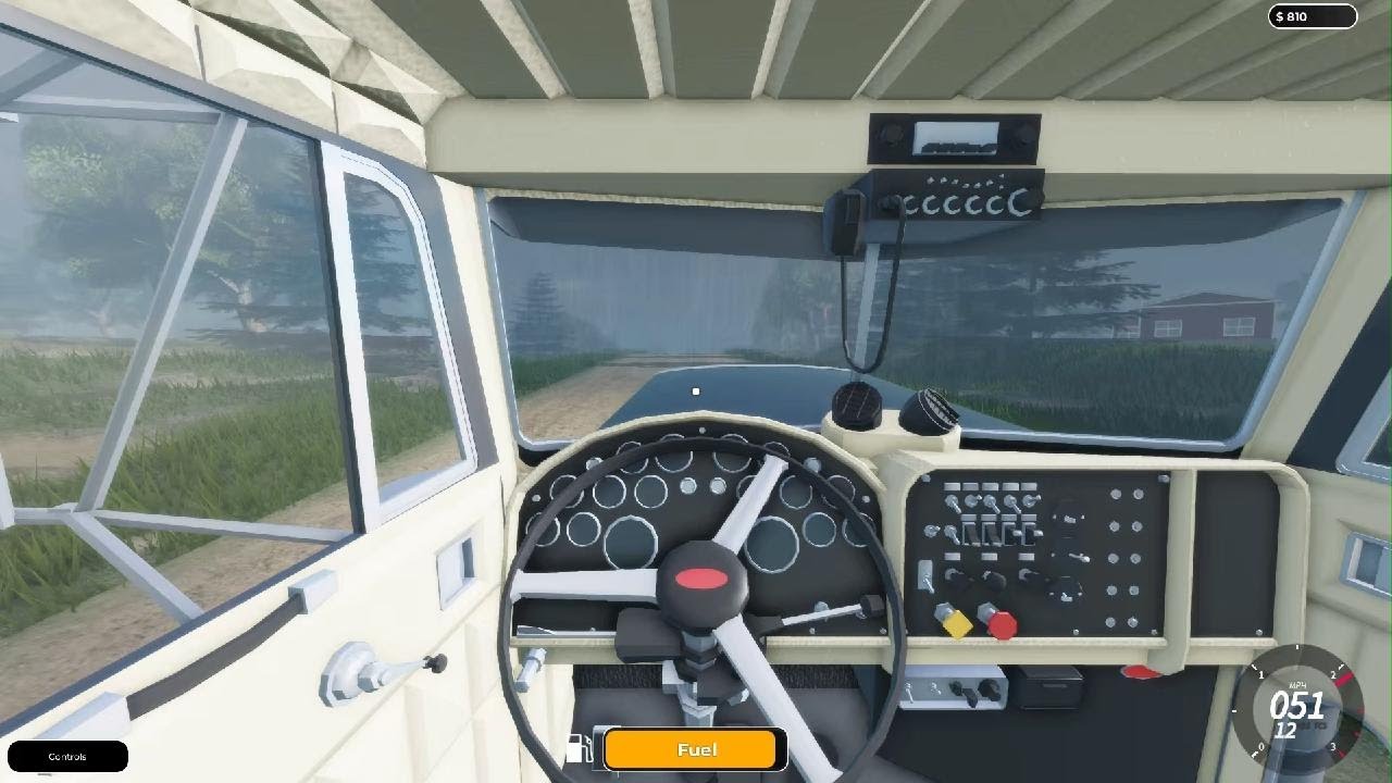 Hauling new tractors to big farm [apm] - YouTube