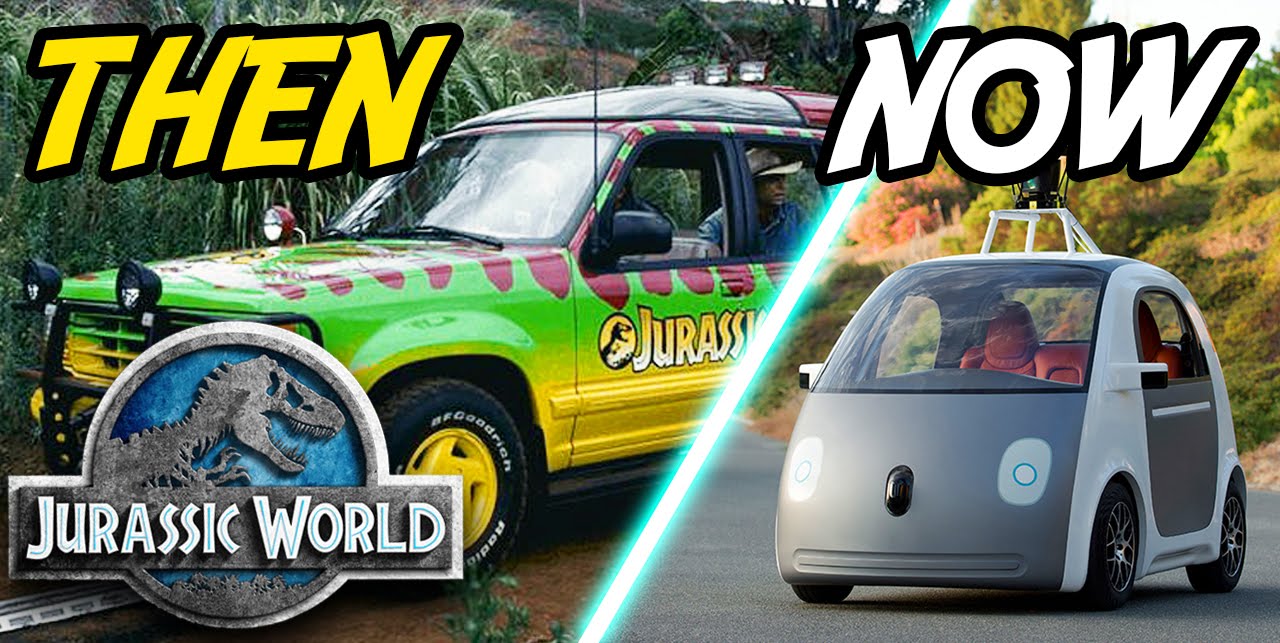 Jurassic Park Science/Tech THEN & NOW - YouTube