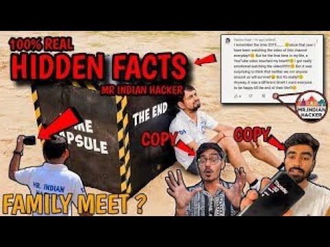 Most😨HIDDEN FACTS of @MR. INDIAN HACKER 🔥 New Video / 100%real hidden ...
