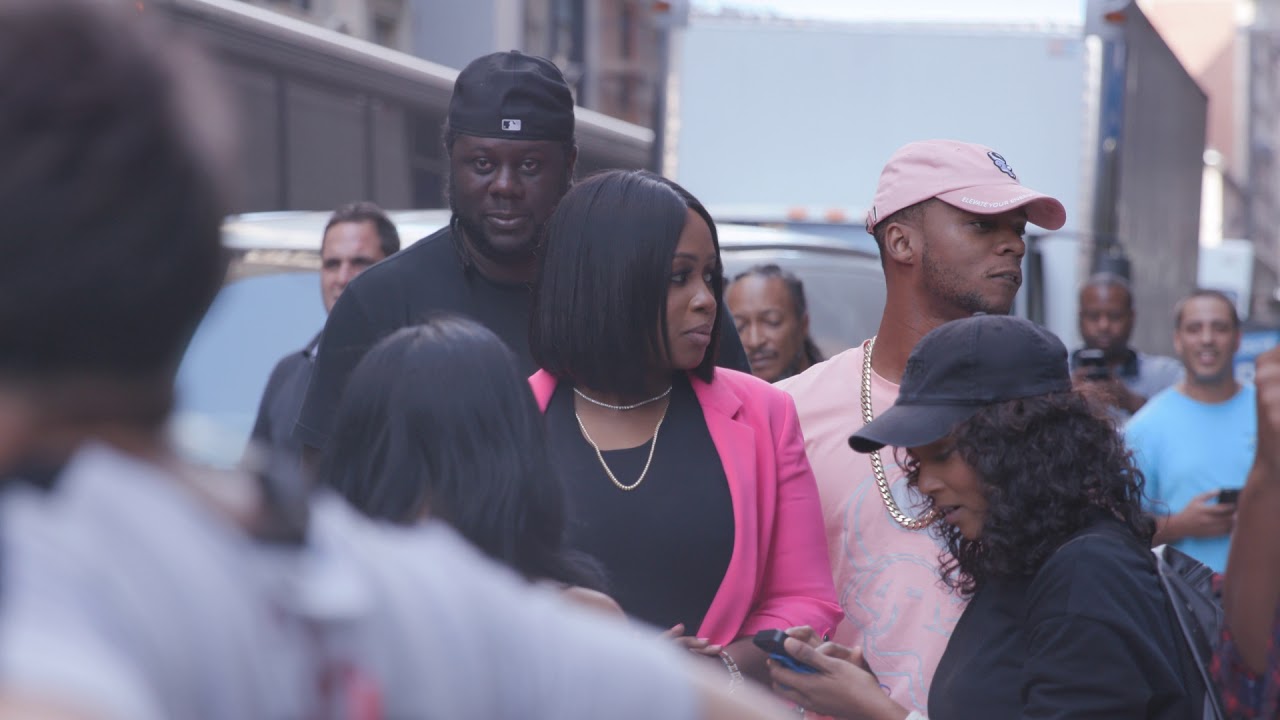 50 Cent and Remy Ma filming in NYC - YouTube
