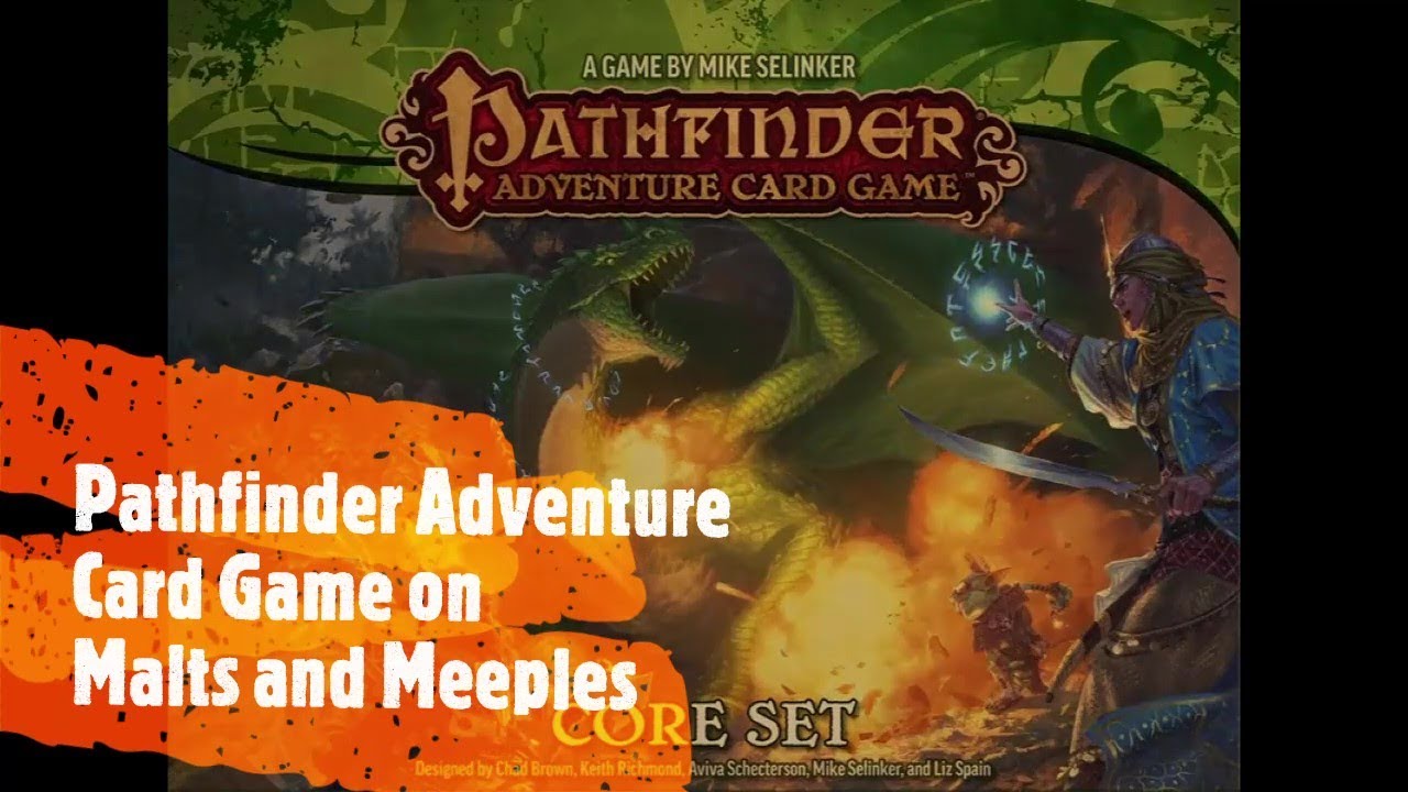 Pathfinder Adventure Card Game (Game Play 1) - YouTube