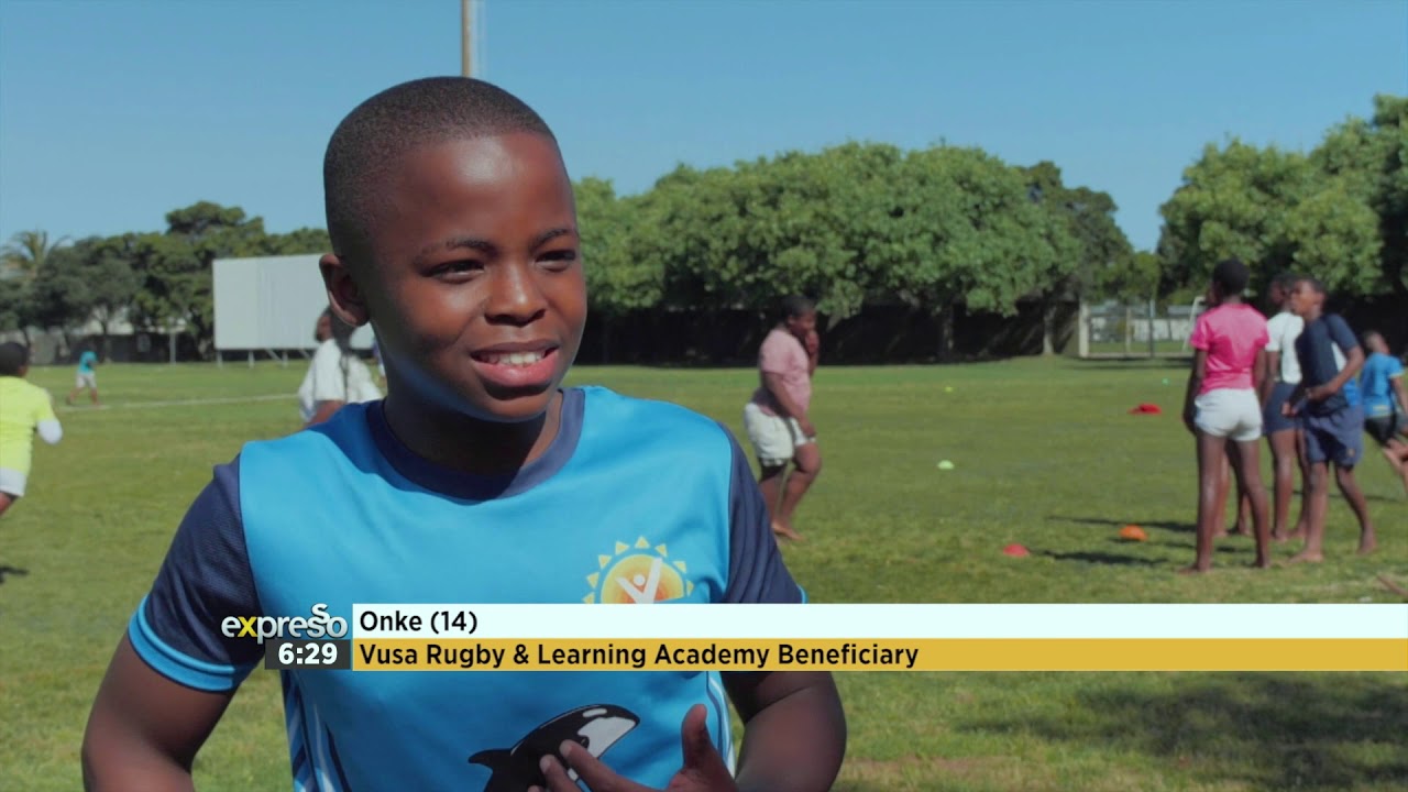 Mandela Monday: Vusa Rugby & Learning Academy - YouTube