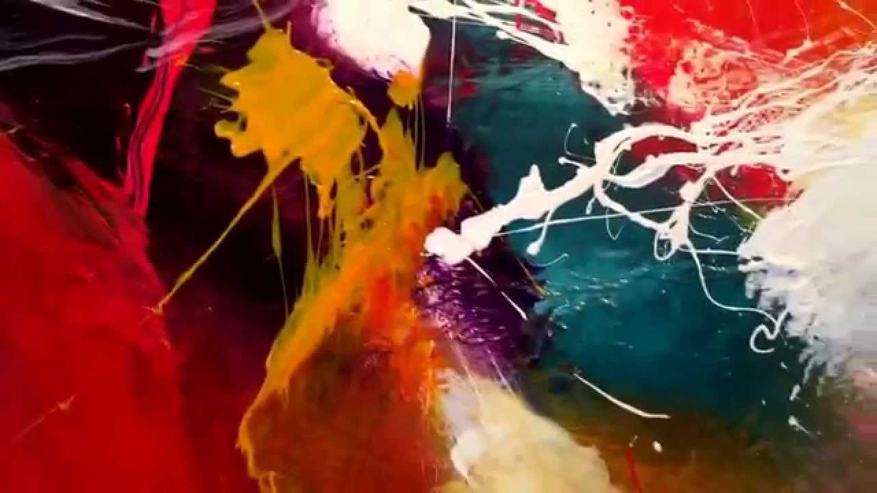 Huge 96x48' living abstract painting by Dan Bunea | info@danbunea.ro ...