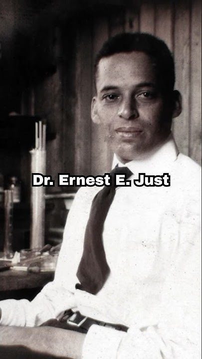 DR. ERNEST E JUST #blackexcellence #stem #steam #science #shorts - YouTube