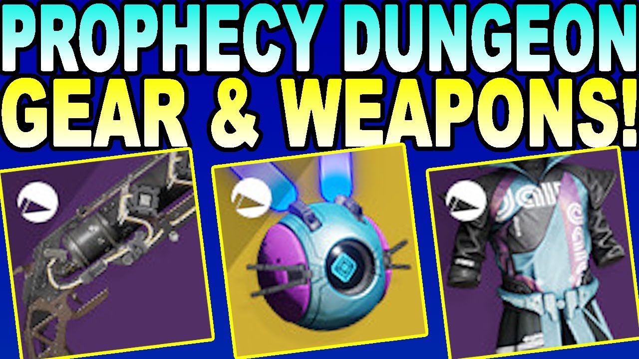 Destiny 2 | Prophecy Dungeon Is Back! Complete List Of Prophecy Dungeon ...