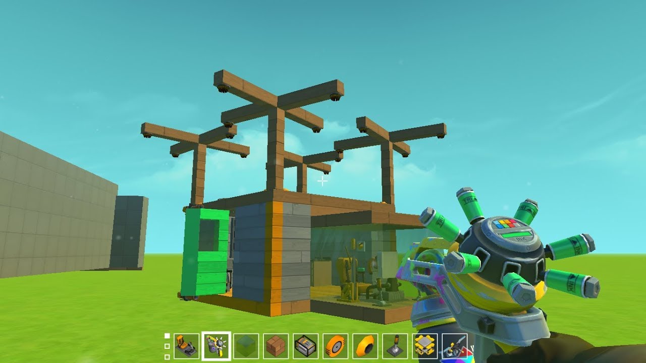 Scrap Mechanic --- I finished the helicopter --- Episode 4 - YouTube