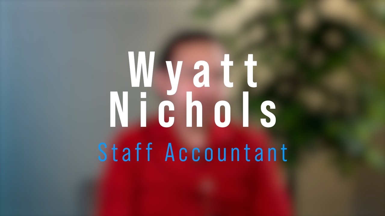Meet Our Staff - Wyatt Nichols - YouTube