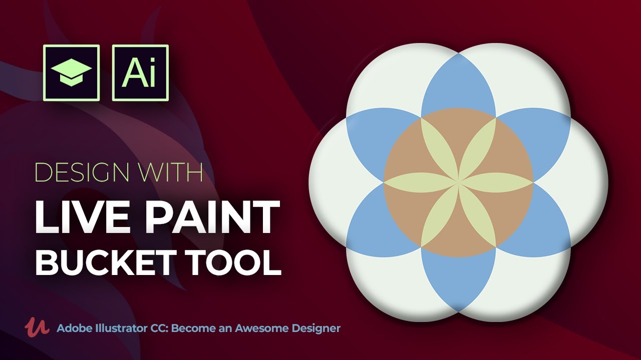 How To Design In Illustrator Using Live Paint Bucket Tool To Make how-to-design-in-illustrator-using-live-paint-bucket-tool-to-make