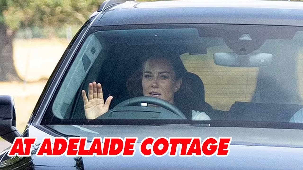 Kate Middleton was spotted driving 'relaxed' around her new Windsor ...