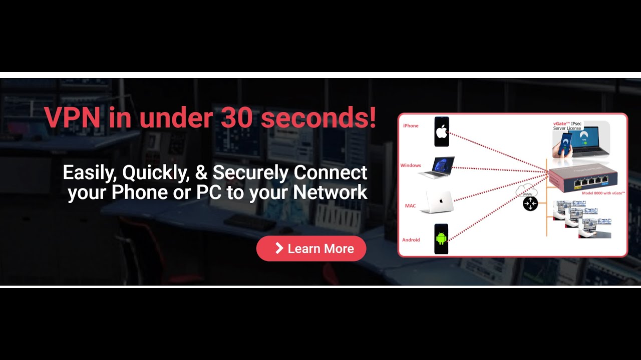 vGate™ IPsec VPN Gateway Feature Introduction - YouTube