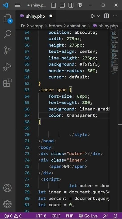 Gradient Shiny Loader || HTML CSS JS || Shiny Loader using HTML CSS - YouTube