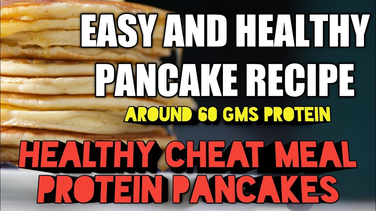EASY PROTEIN PANCAKE RECIPE - BODYBUILDING PANCAKES - FITPUNJABI - YouTube
