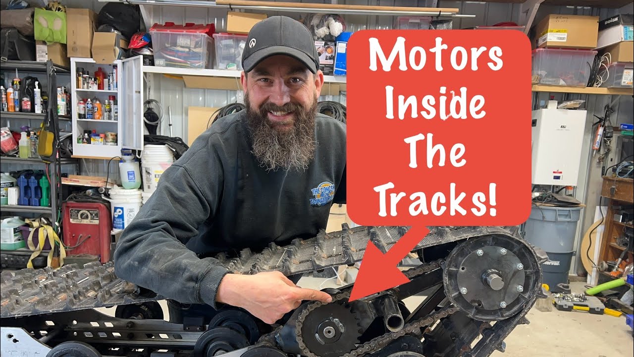 Tracks are finished! PTV (Personal Track Vehicle) Build. - YouTube