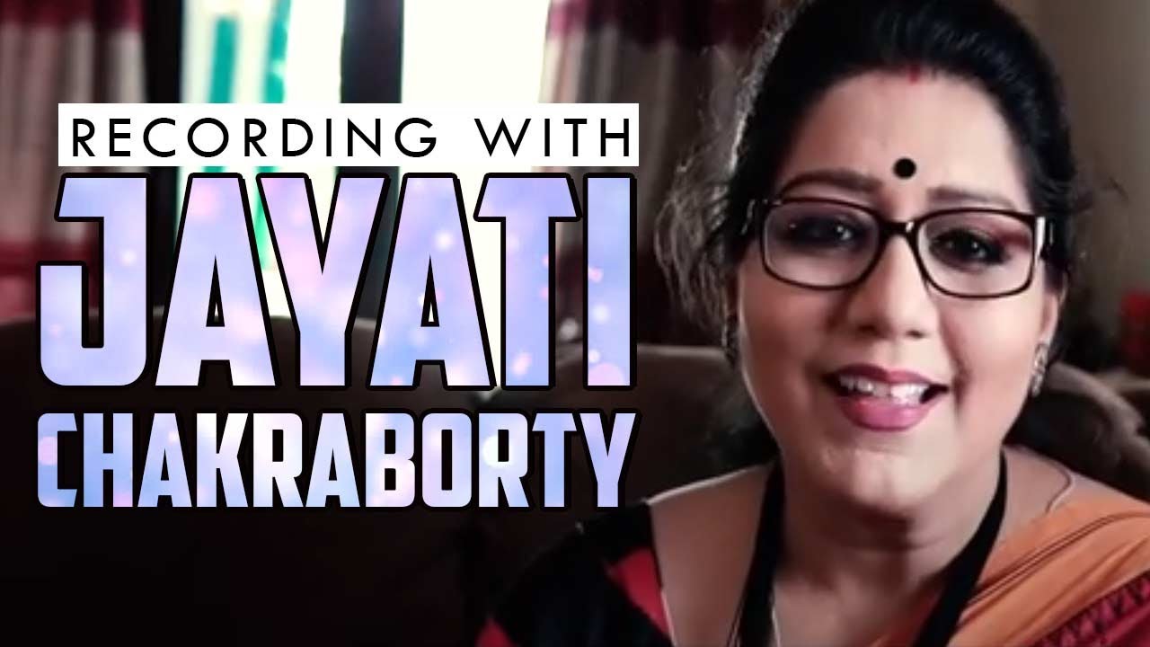 Recording With Jayati Chakraborty | Behisabi Mon | Bengali Song 2020 ...