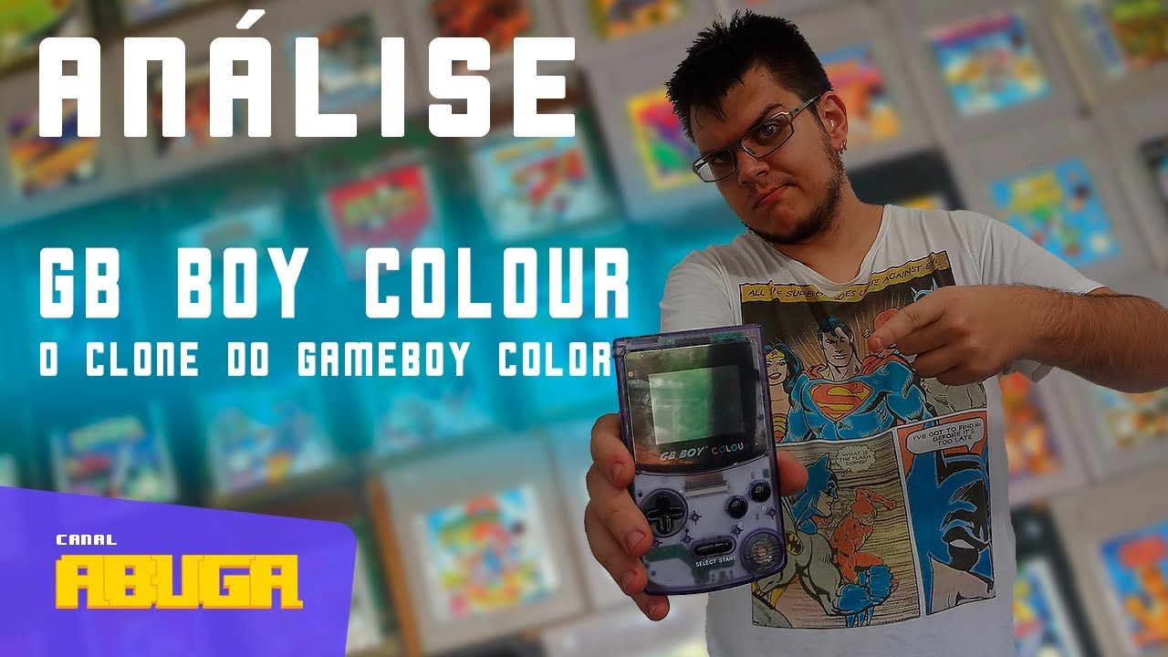 Análise GB Boy Colour! O Clone do Gameboy Color!! - YouTube