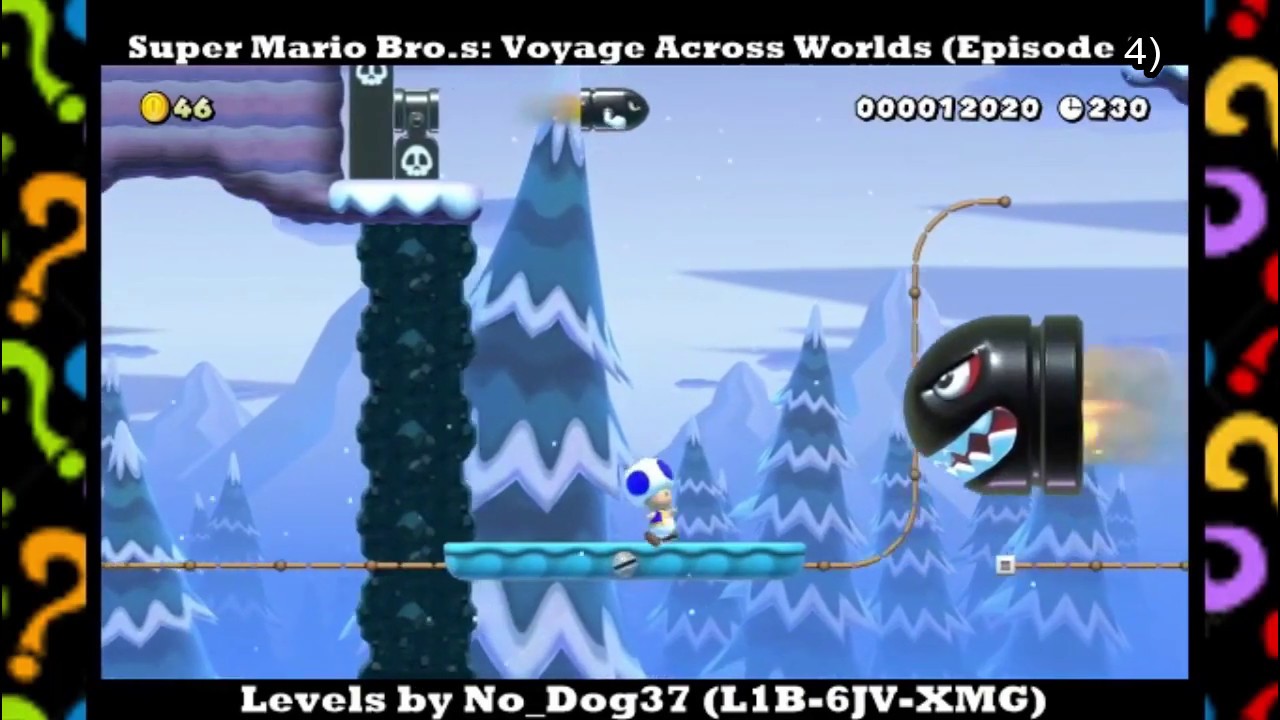 Shivering through the Snow! | SMM2: Super Mario Bro.s Voyage Across ...