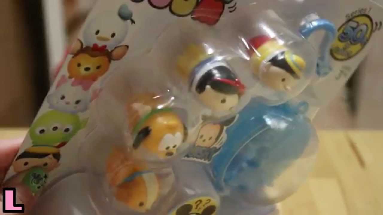 TSUM TSUM SQUISHY 5 PACK UNBOXING TSUM TSUM DAISY DONALD MANTOU DIMSUM ...