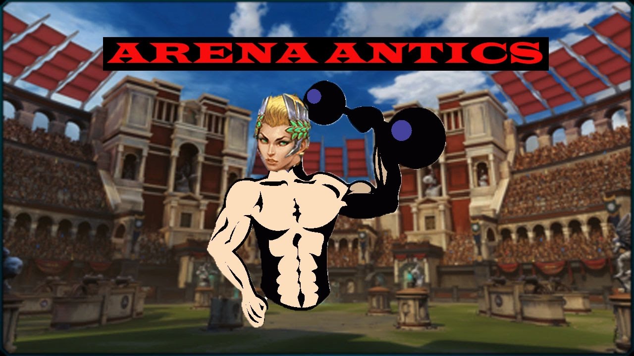 Smite: Arena Antics #1: POWER BUILD NIKE - YouTube