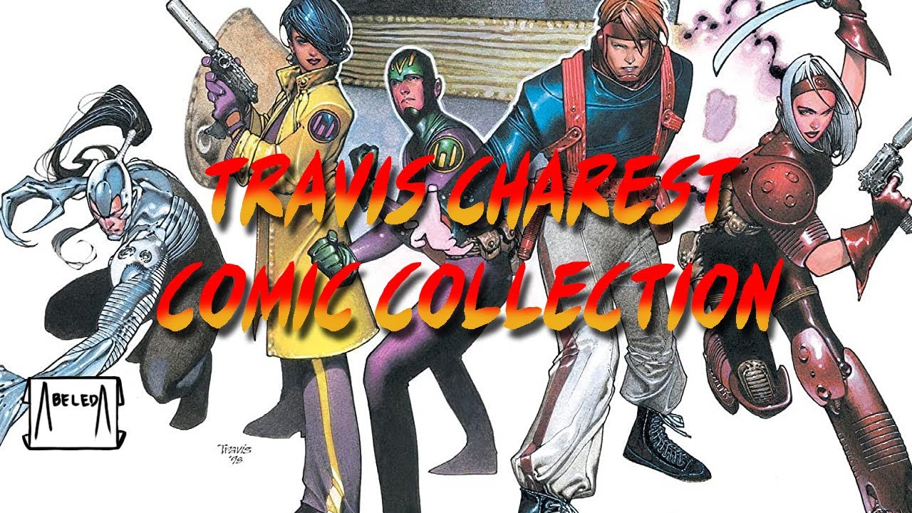 Travis Charest comic collection - YouTube