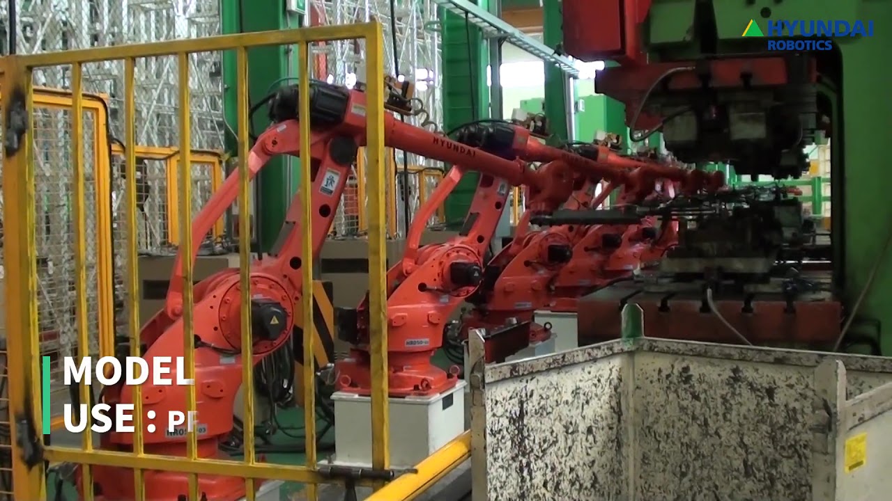 Press Handling Robot - HH050 - YouTube