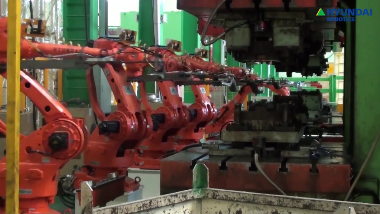 Press Handling Robot - HH050 - YouTube