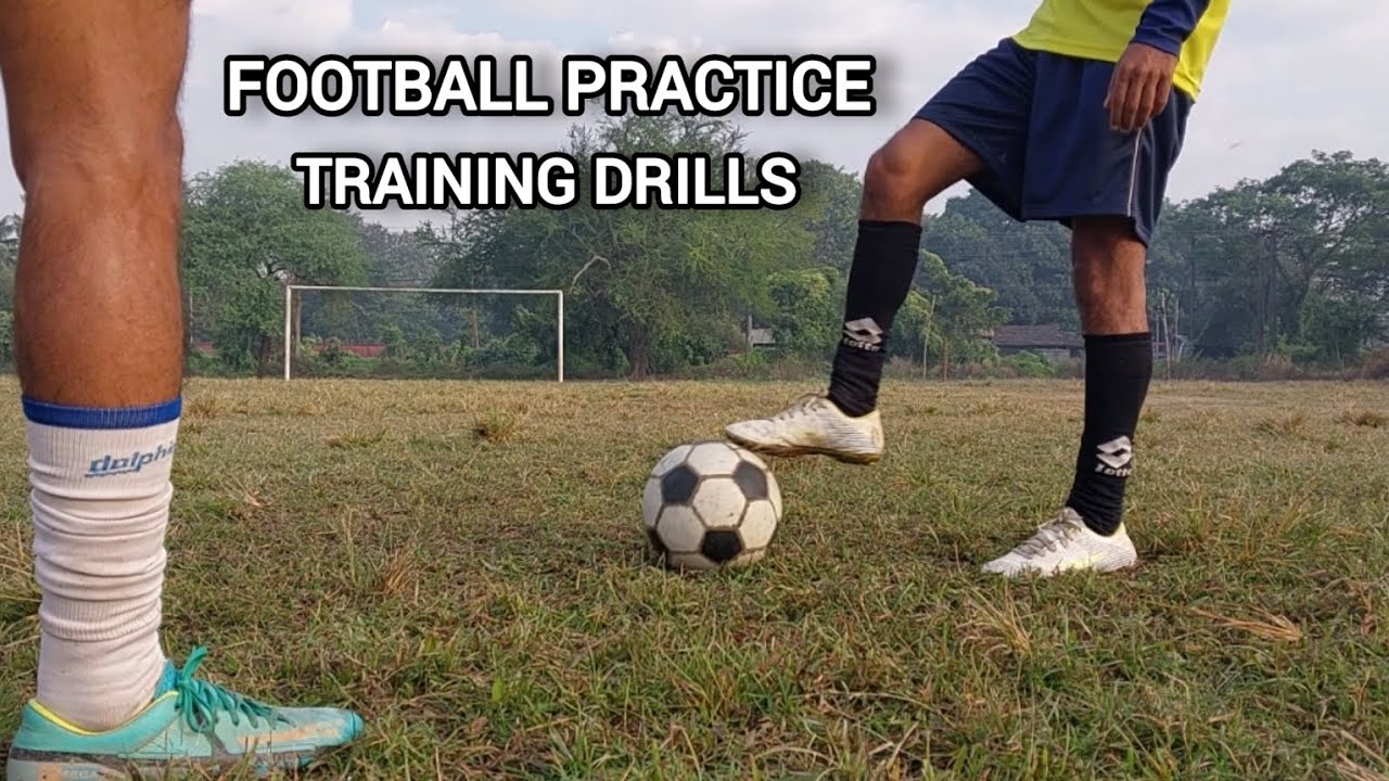 ⚽️ FOOTBALL PRACTICE TRAINING DRILLS 💪 #soccer #footballpractice # ...