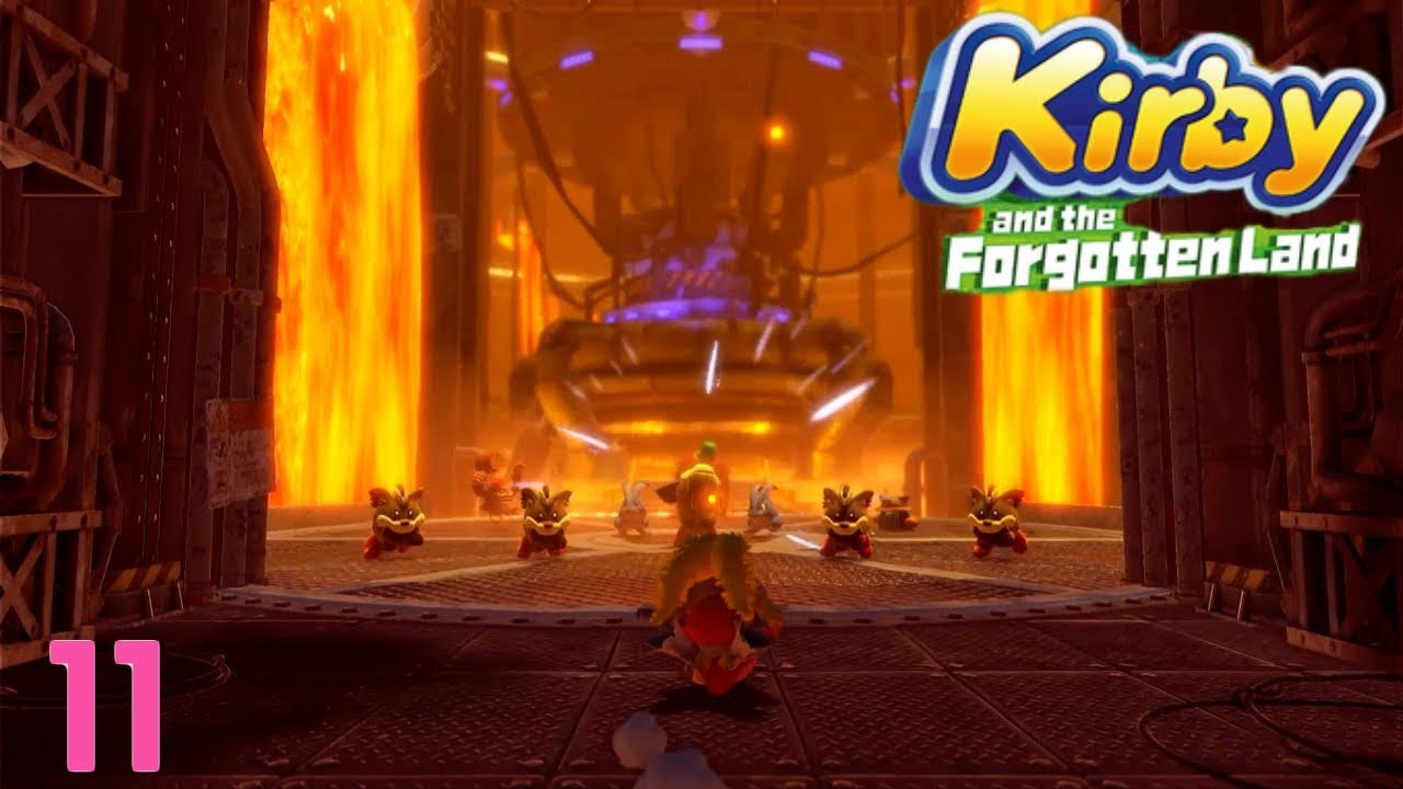 Kirby and the Forgotten Land Part 11 The Beast Packs Final Attack - YouTube