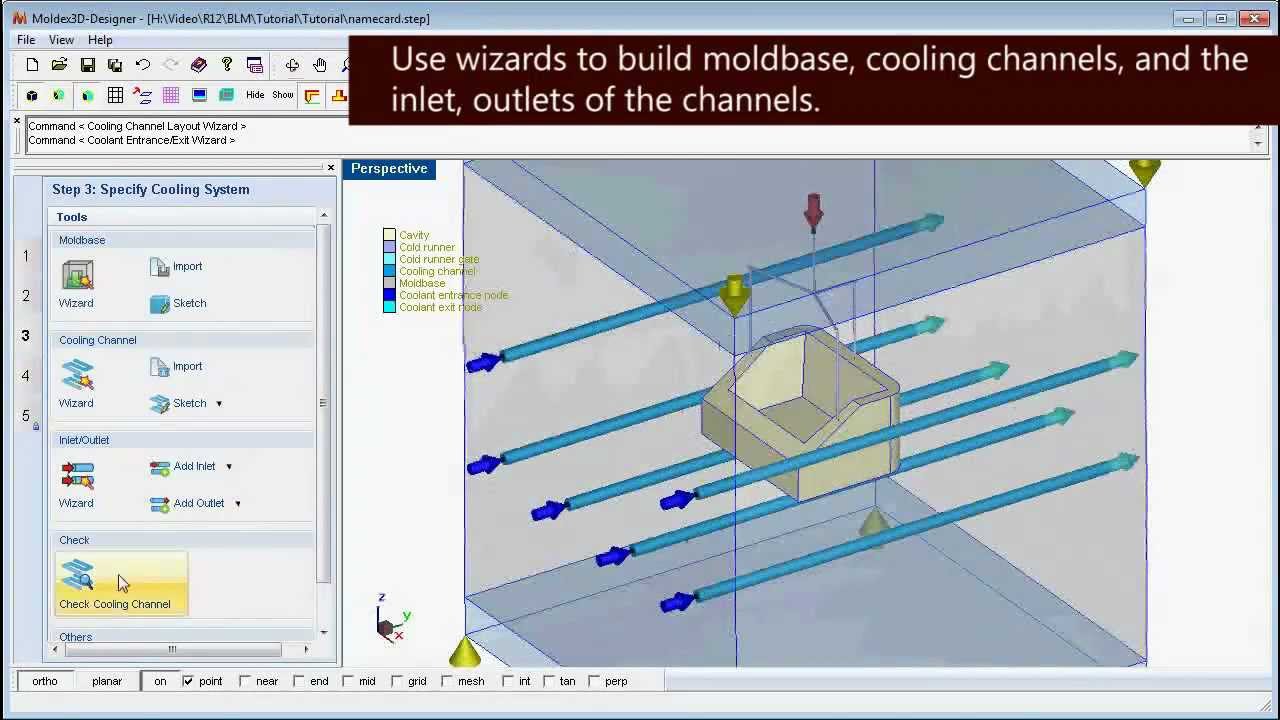 Moldex3D Designer BLM Mode and CADdoctor Tutorial - YouTube