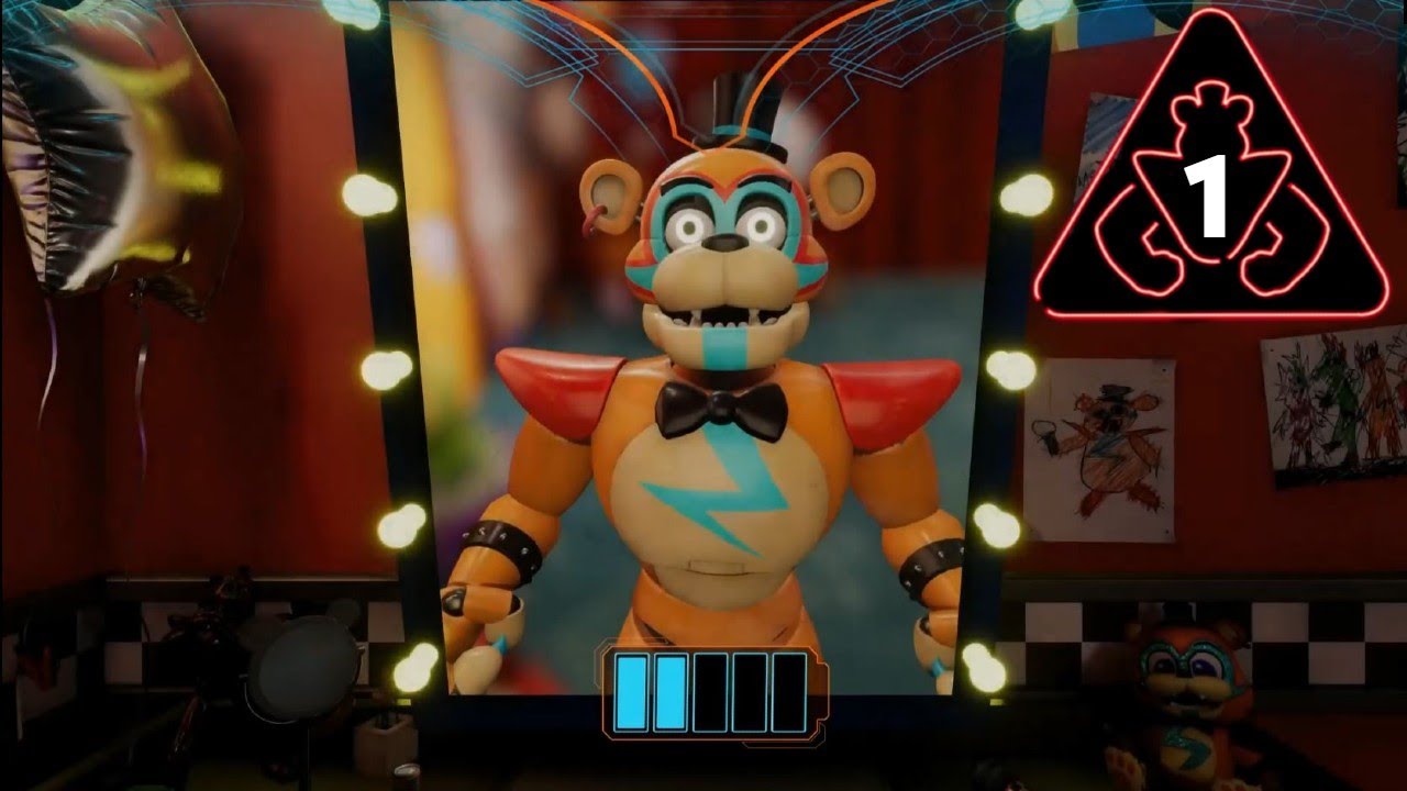 Let's Play FNAF Security Breach (Part 1): Rockstar Row [Blind] - YouTube