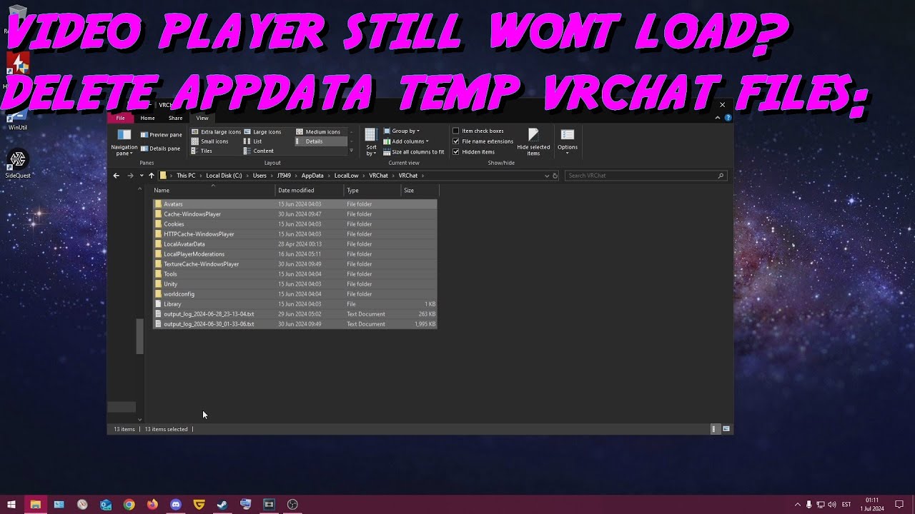 VRCHAT quick fix if settings and default ISP connection still wont play video in player - YouTube