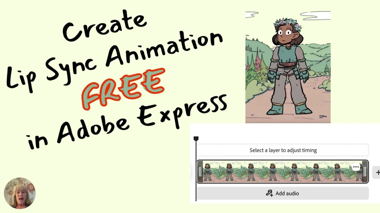 How to Create Lip Sync Animation for FREE in Adobe Express | GREAT for ...