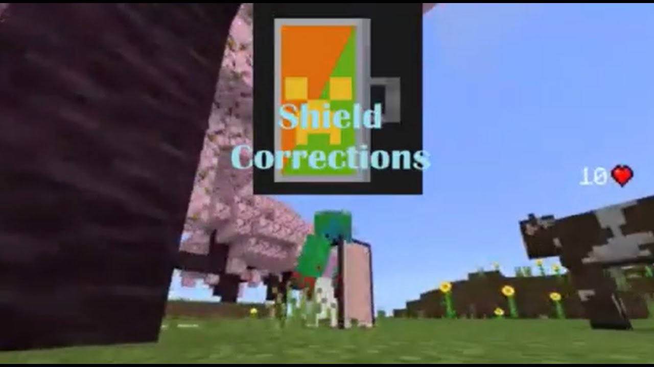 Downloading packs to Minecraft Mobile + shield corrections - YouTube