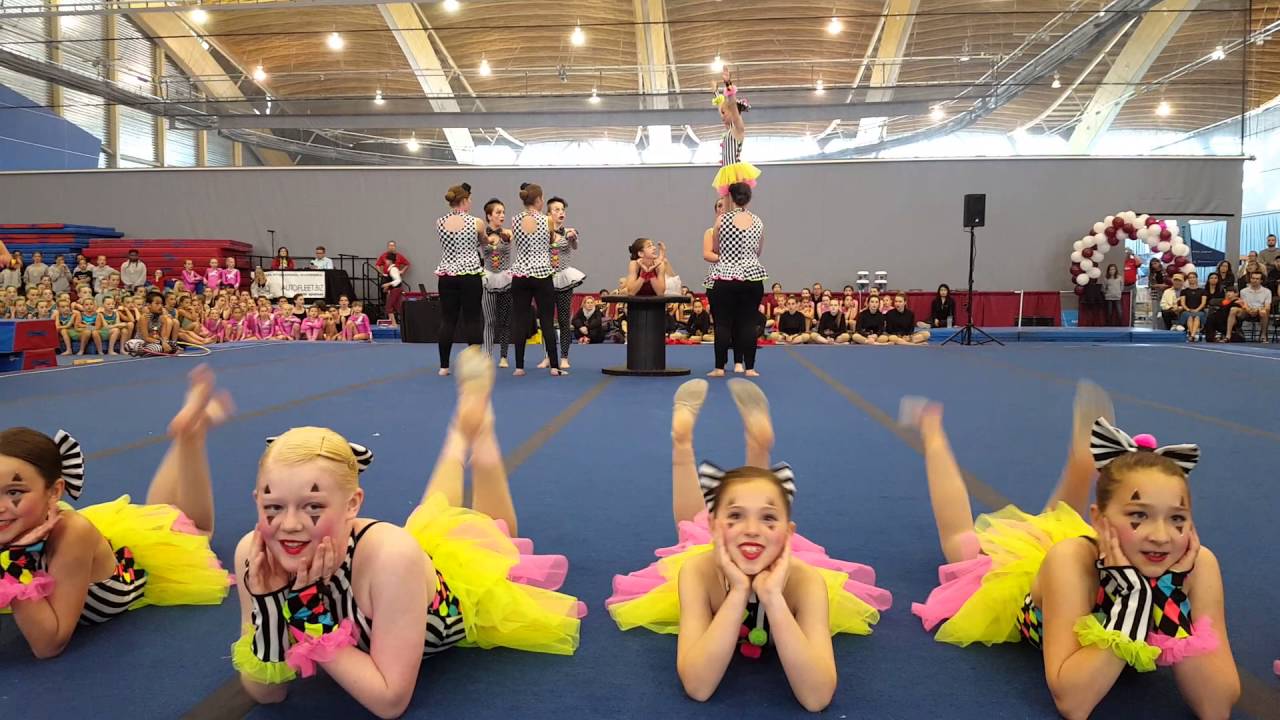Illusions Rhythmic Gymnastics - Display Teams - Ball and Hoop Routine ...