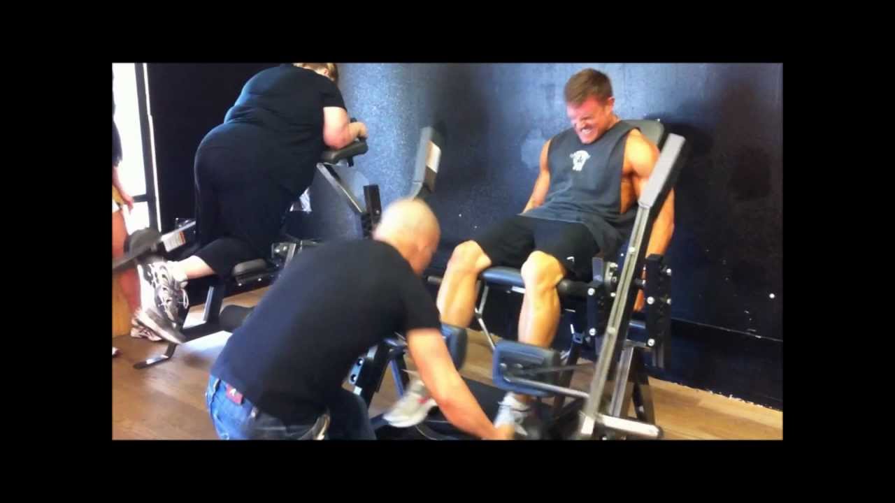 Crazy Leg Extension Exercise Partner Training - YouTube