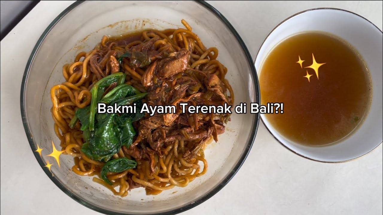 Bakmi Ayam Enak di Bali??? Worth to try! Yummy Tummy - YouTube