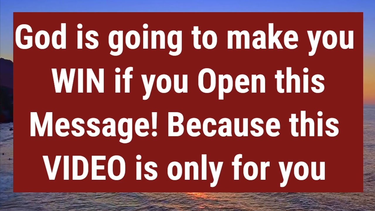 IF YOU SEE THIS GOD'S MESSAGE ON YOUR SCREEN THEN IT IS ONLY FOR YOU ...