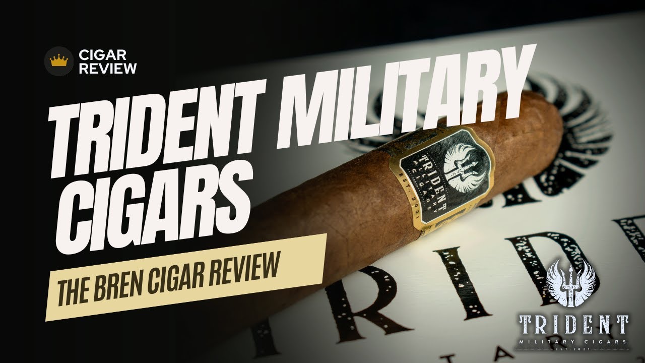 Trident Military Cigars "The Bren" | Cigar Review - YouTube