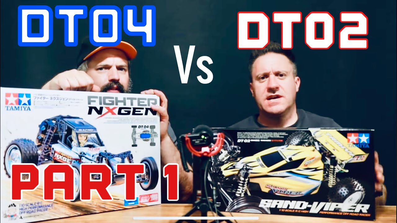 TAMIYA DT02 VS DT04 VIPER VS NXGEN BUDGET RC CARS - YouTube
