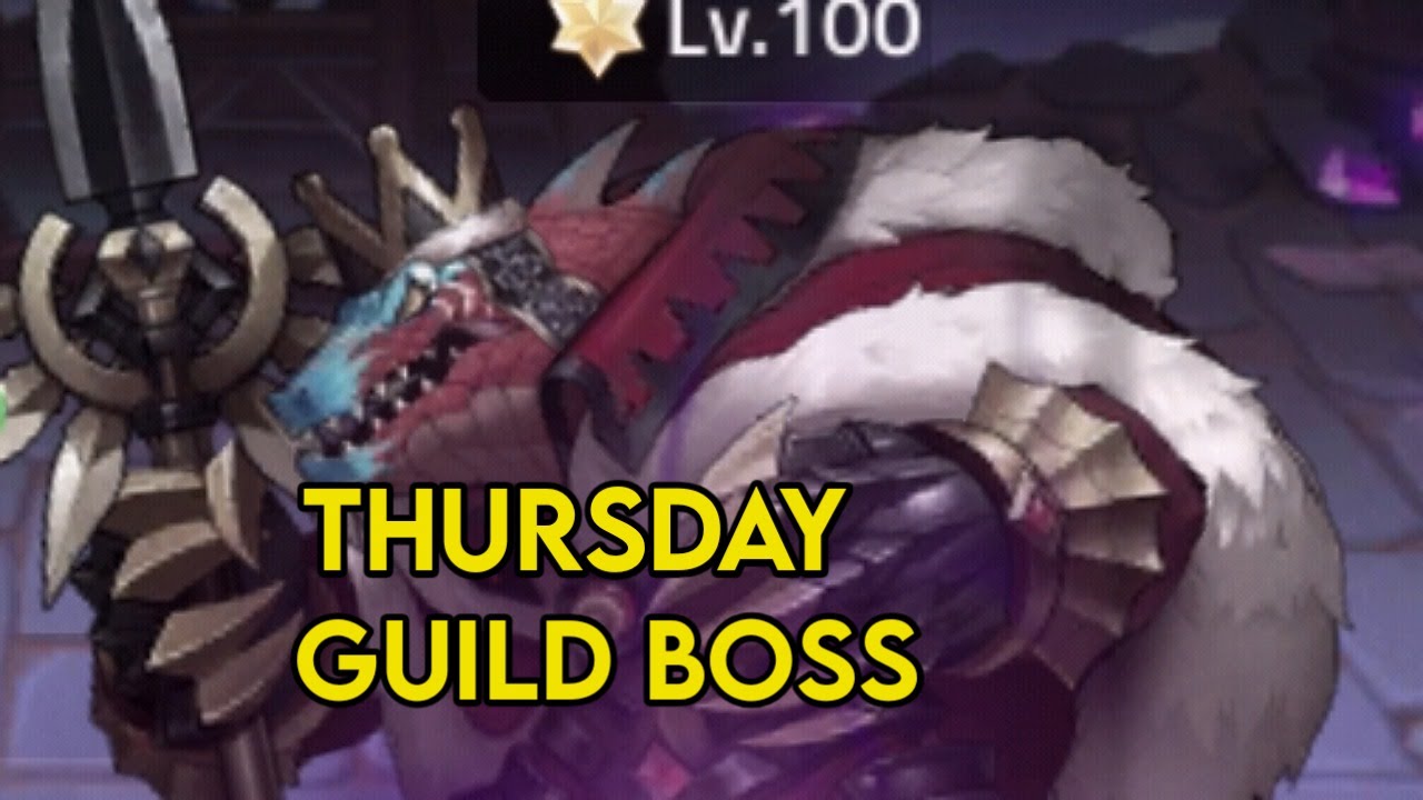 Thursday Guild Boss Rush - Mobile Legends Adventure - YouTube