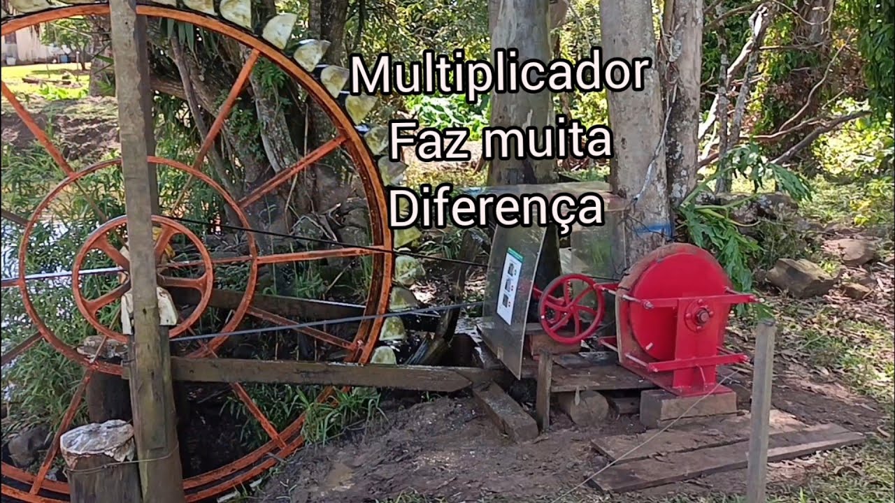 Gerando mais com o multiplicador de rpm - YouTube