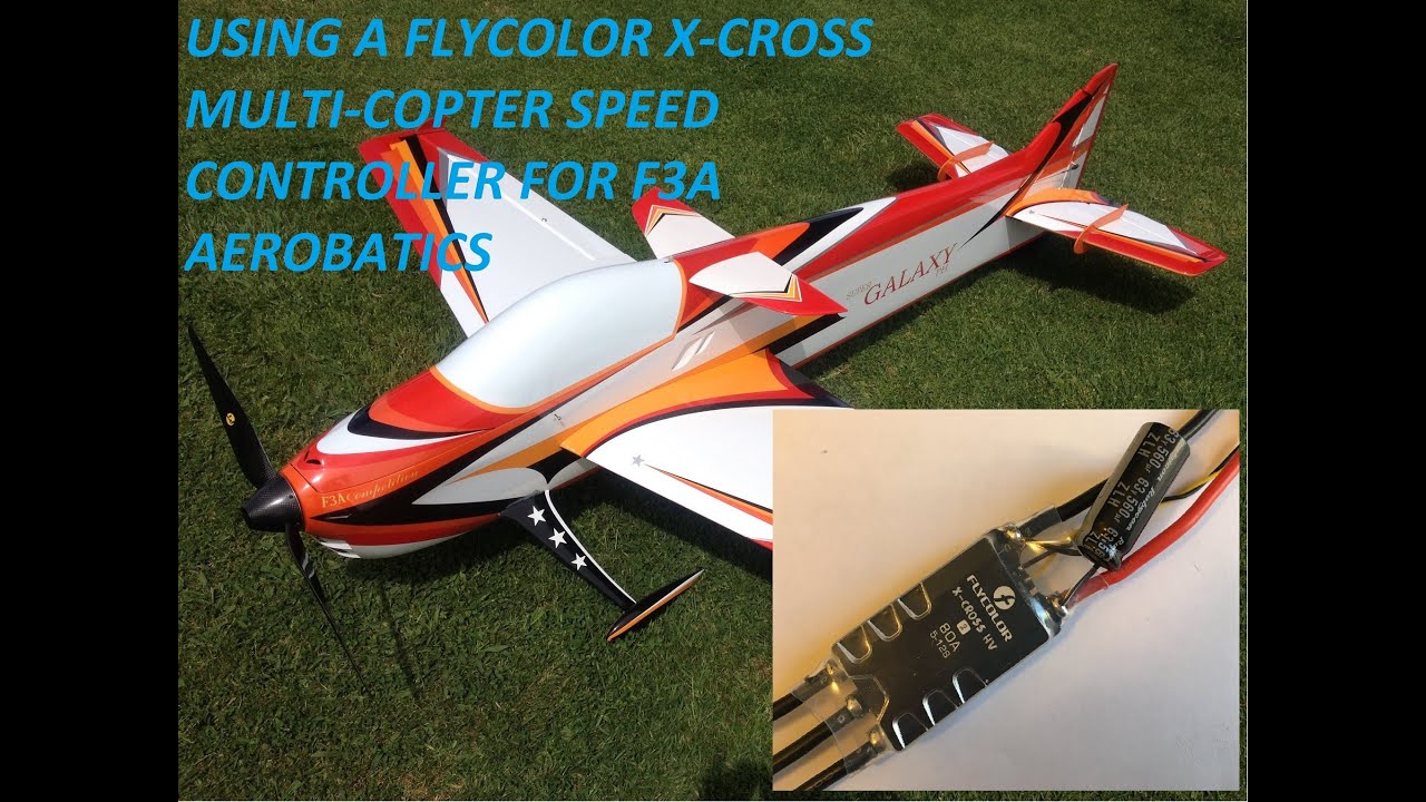 Flycolor Multi-copter Speed Controller for F3A Aerobatics - YouTube