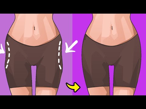 7 Simplest Exercises For Toned and Slim THIGHS