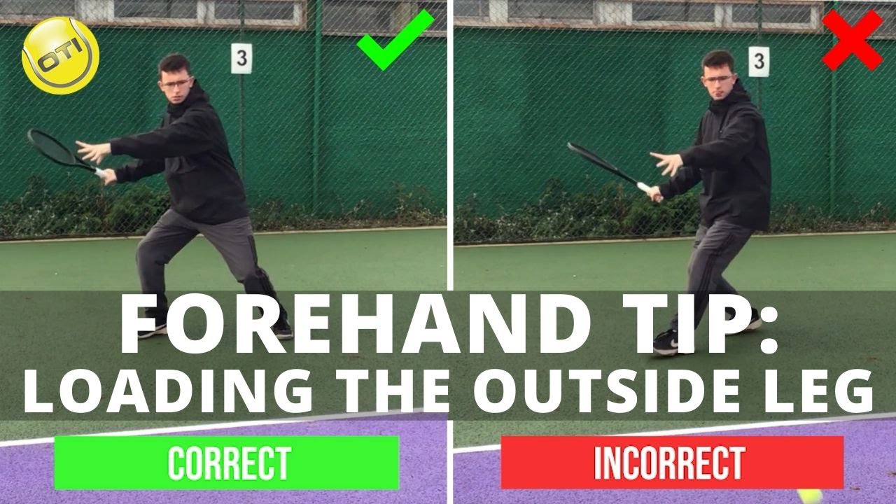 Forehand Tip: Loading The Outside Leg - YouTube